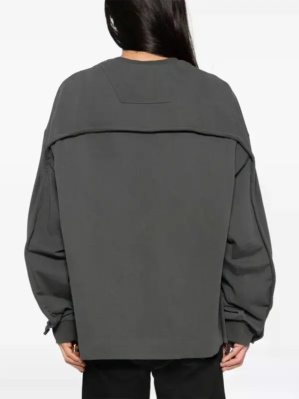 JUUN.J Logo Embroidered Sweatshirt