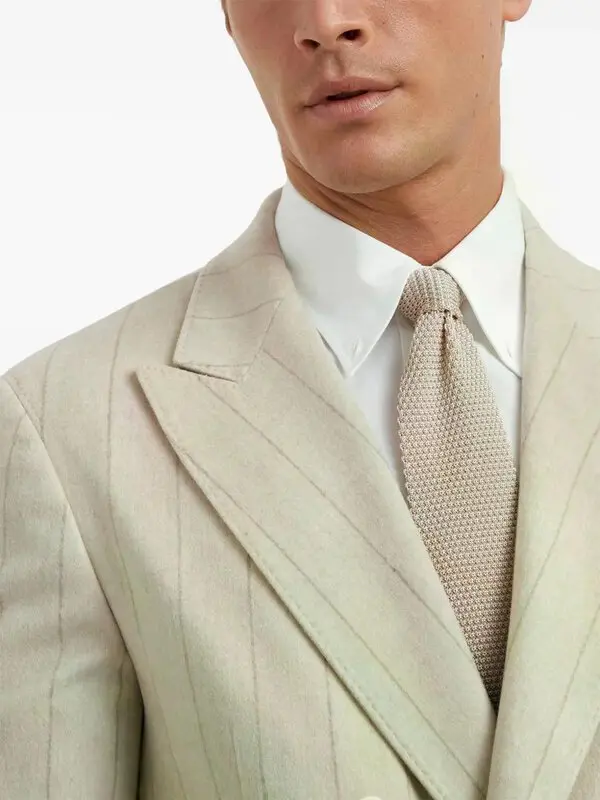 Brunello Cucinelli Knitted Silk Tie