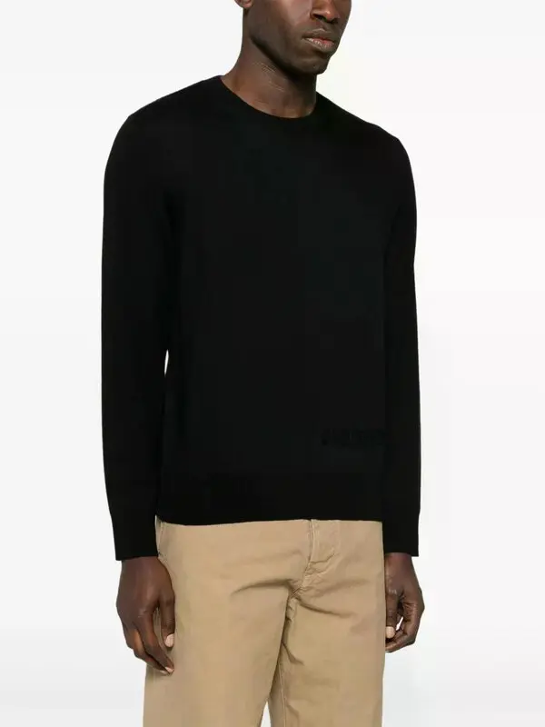 Dsquared2 Flocked-logo Sweater