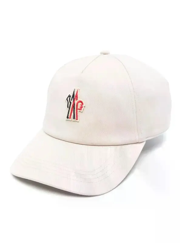Moncler Logo Patch Baseball Cap - Neutrals