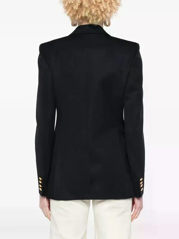 NILI LOTAN Anabel Midnight Virgin Wool Blazer