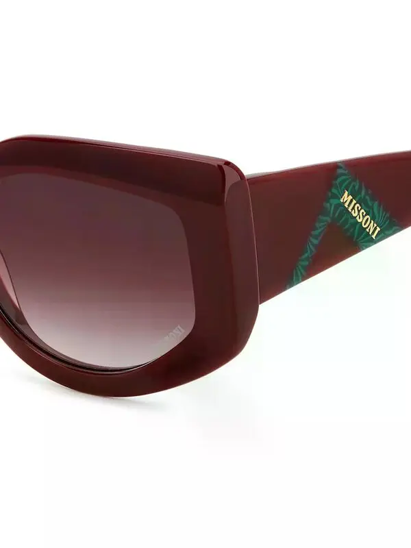 Missoni Logo-engraved Cat-eye Sunglasses