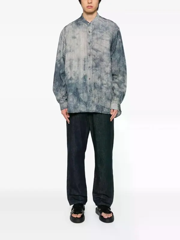 CALMLENCE Striped Shirt