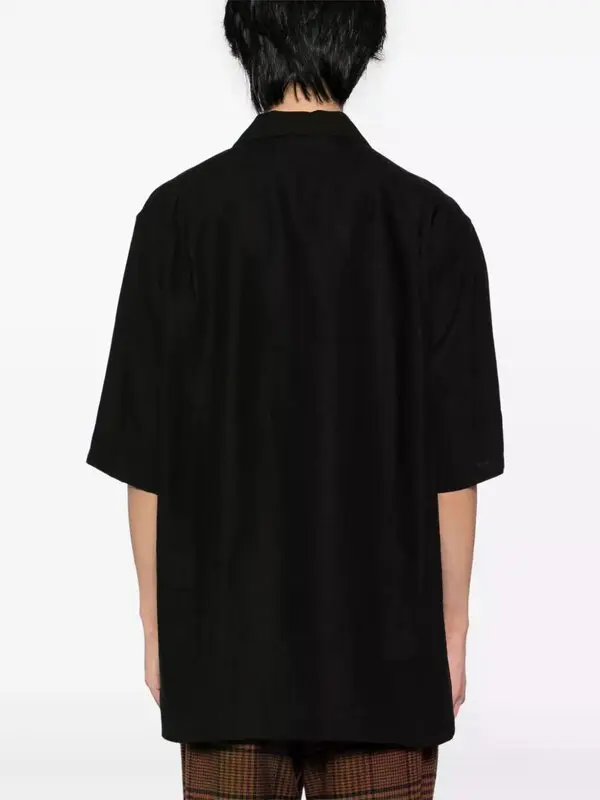 CALMLENCE Classic Open-collar Shirt