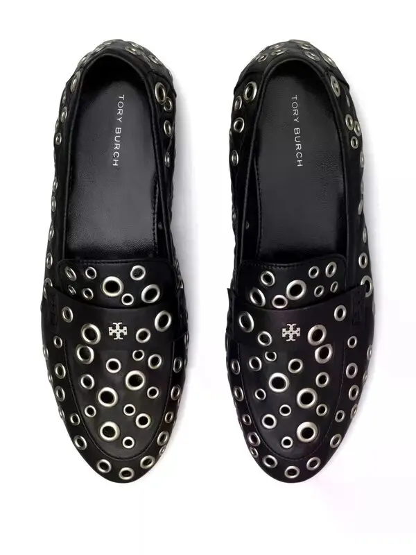Tory Burch Eyelet-embellished Loafers