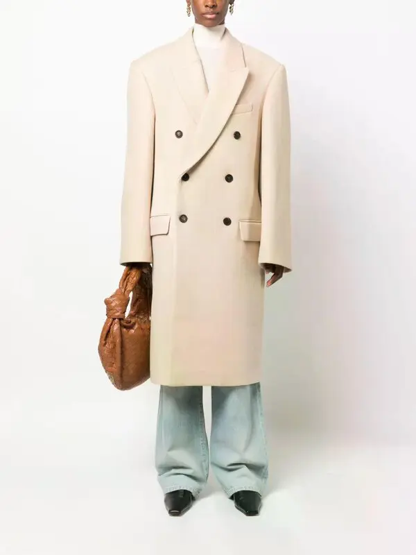 Wardrobe.NYC X Hailey Bieber Virgin Wool Coat