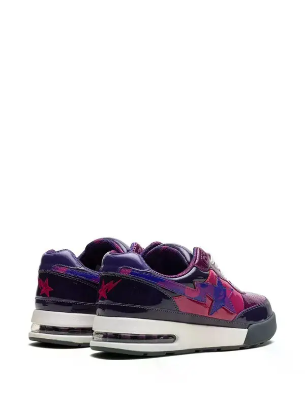 A BATHING APE Roadsta #1 Patent Finish Sneakers