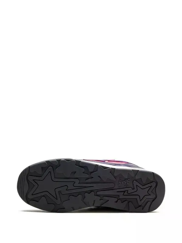A BATHING APE Roadsta #1 Patent Finish Sneakers