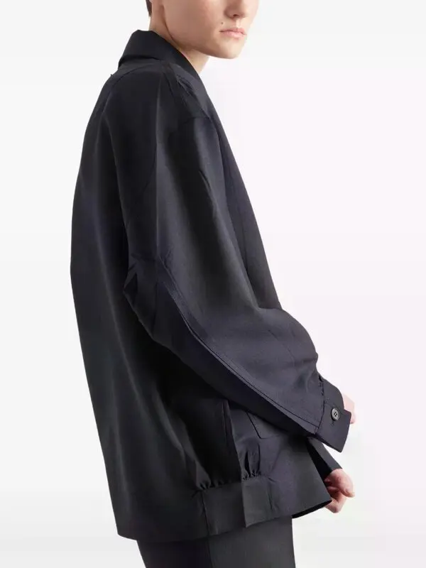 Prada Mohair Wool Jacket - Blue