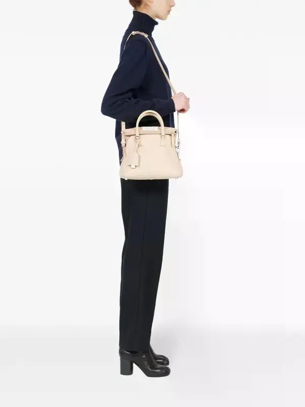 MAISON MARGIELA Mini 5ac Classique Tote Bag - Neutrals
