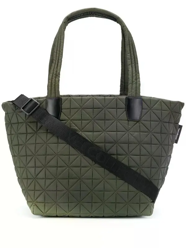 VEECOLLECTIVE Geometric Shoulder Bag - Green