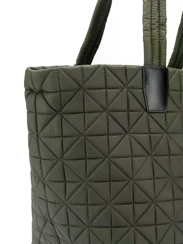 VEECOLLECTIVE Geometric Shoulder Bag - Green