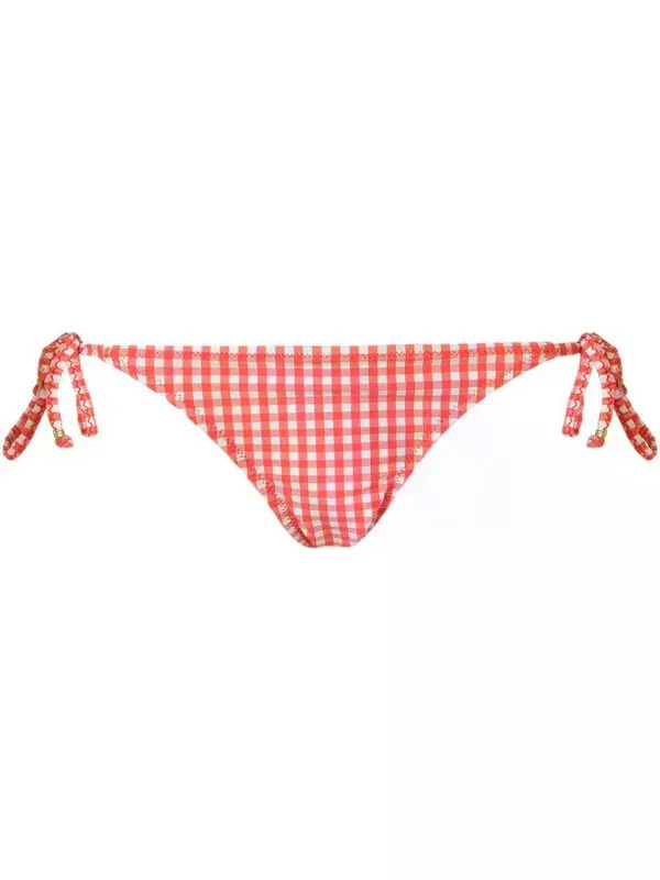 AMIR SLAMA 9167 Gingham Bikini Bottom