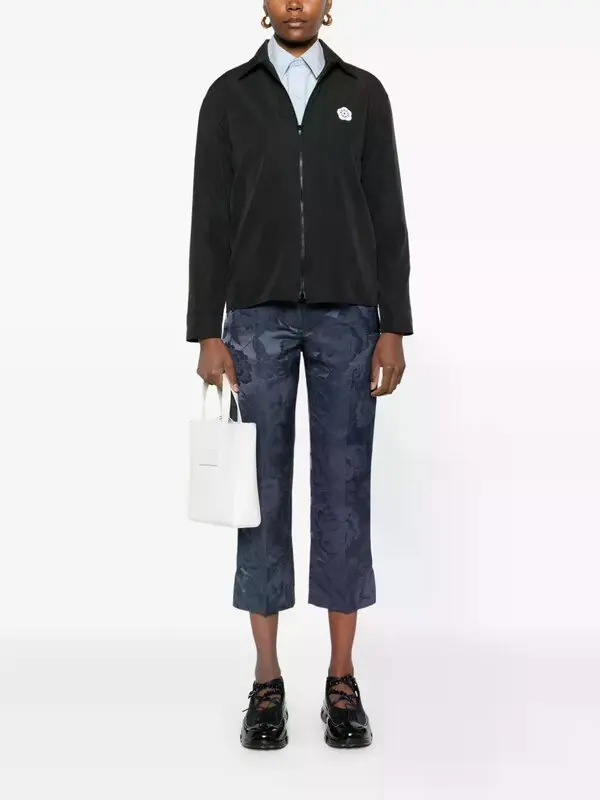 Kenzo Floral Jacquard Trousers