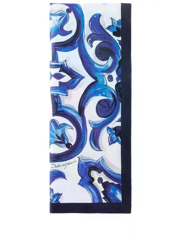 Dolce & Gabbana Linen Napkins - Blue