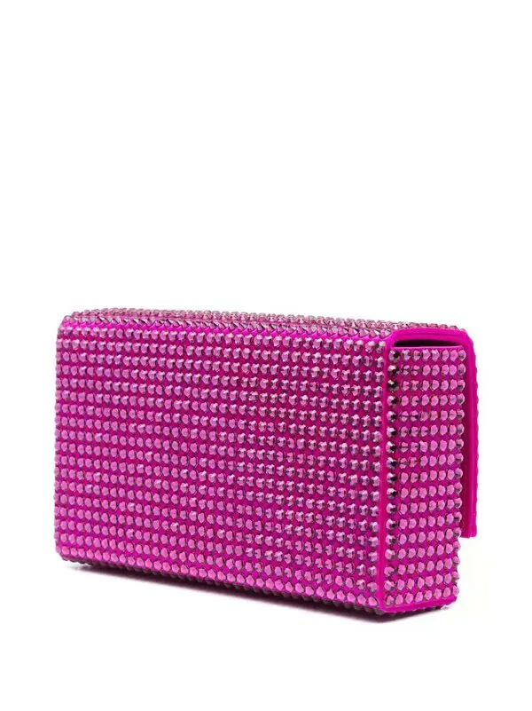 Amina Muaddi Mini Paloma Clutch Bag