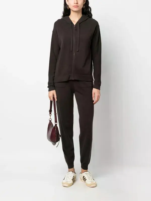 ALLUDE Hooded Cardigan