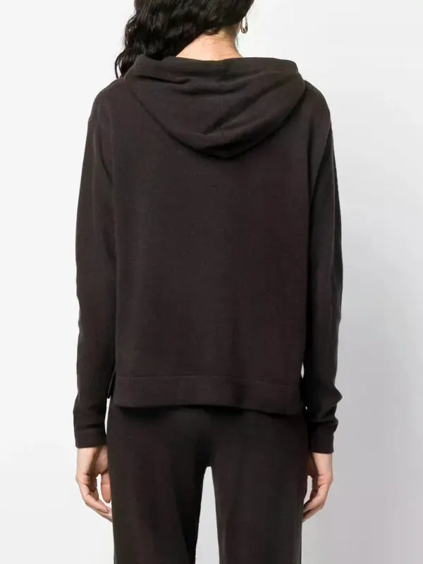 ALLUDE Hooded Cardigan