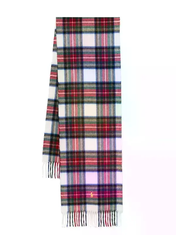 Polo Ralph Lauren Plaid Scarf - Red