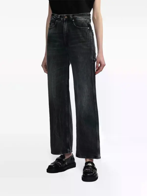 HAIKURE Wide-leg Denim Jeans