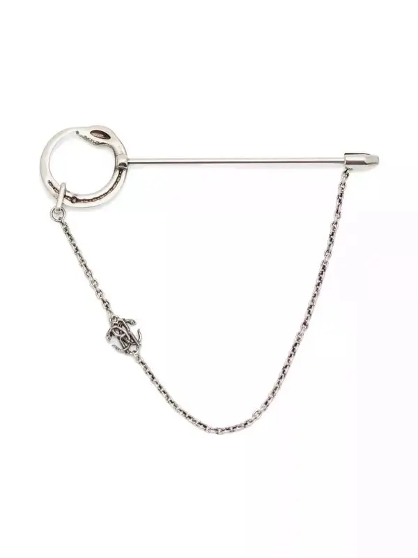 Roberto Cavalli Snake-motif Brooch