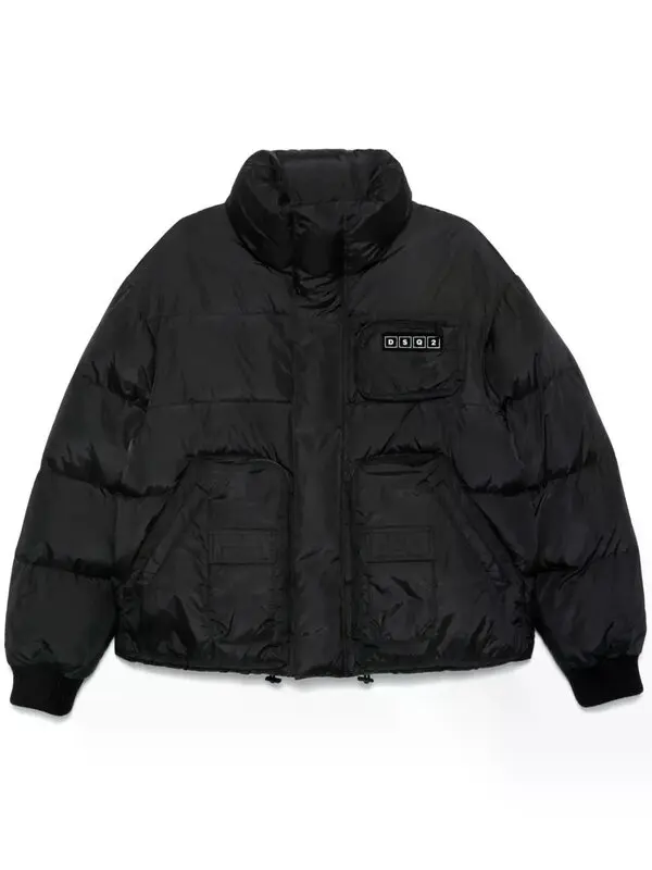 Dsquared2 Logo-appliquéd Puffer Jacket