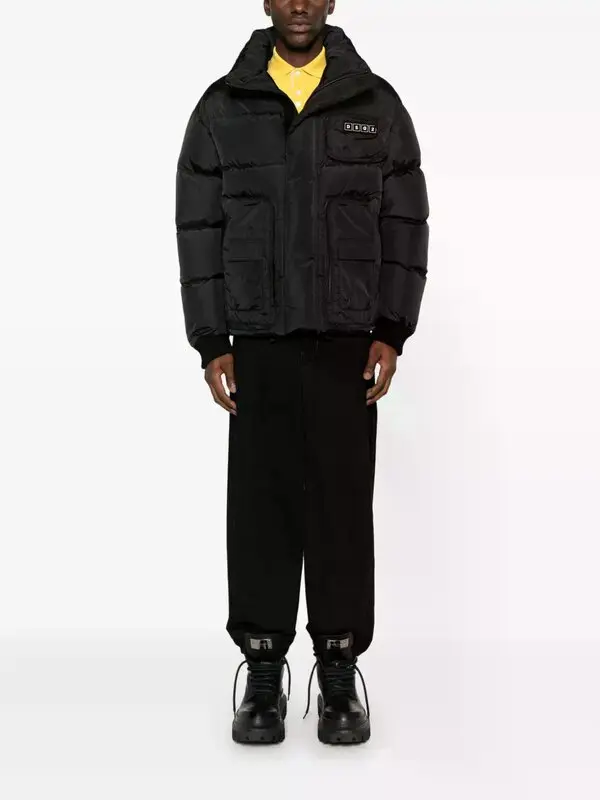 Dsquared2 Logo-appliquéd Puffer Jacket