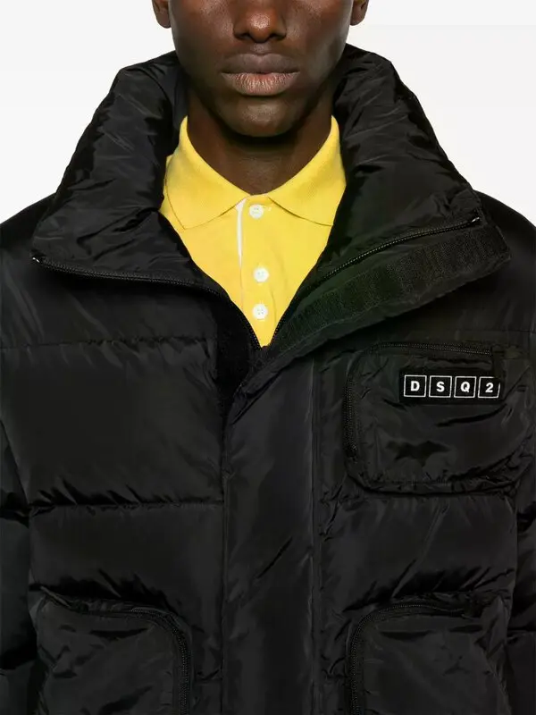 Dsquared2 Logo-appliquéd Puffer Jacket