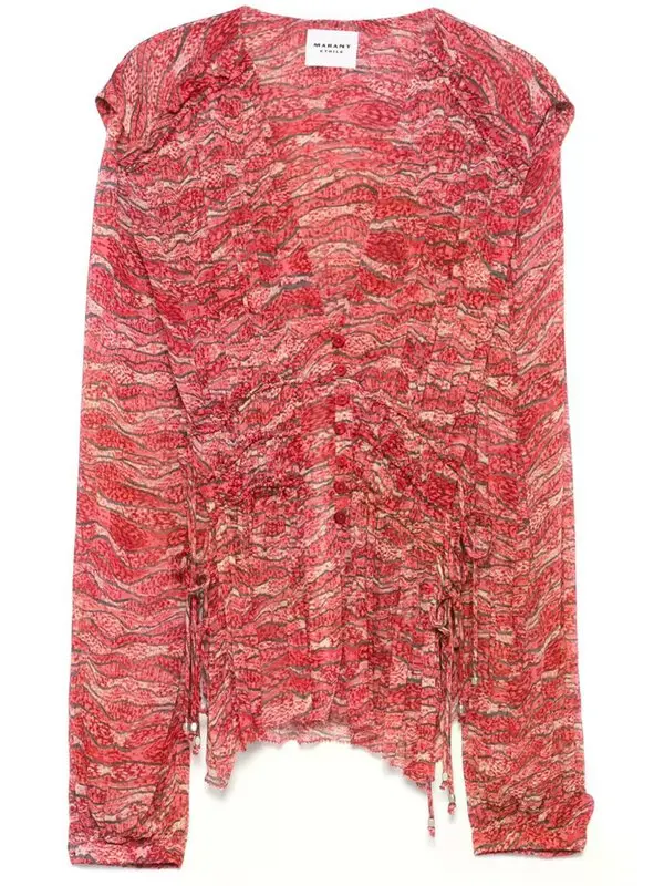 MARANT ETOILE Axeline Printed Blouse