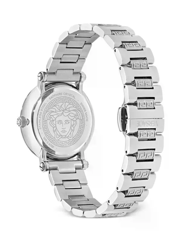 Versace Greca Sphere Watch - Grey