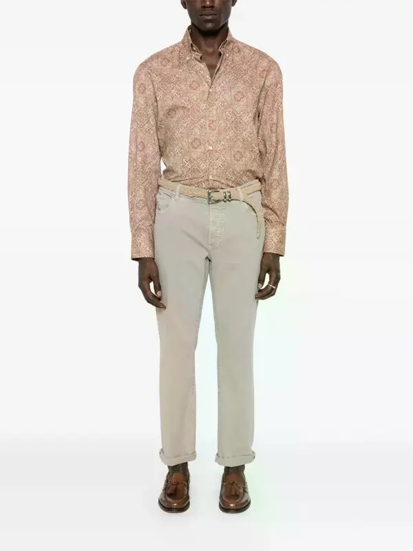 Brunello Cucinelli Paisley-print Shirt