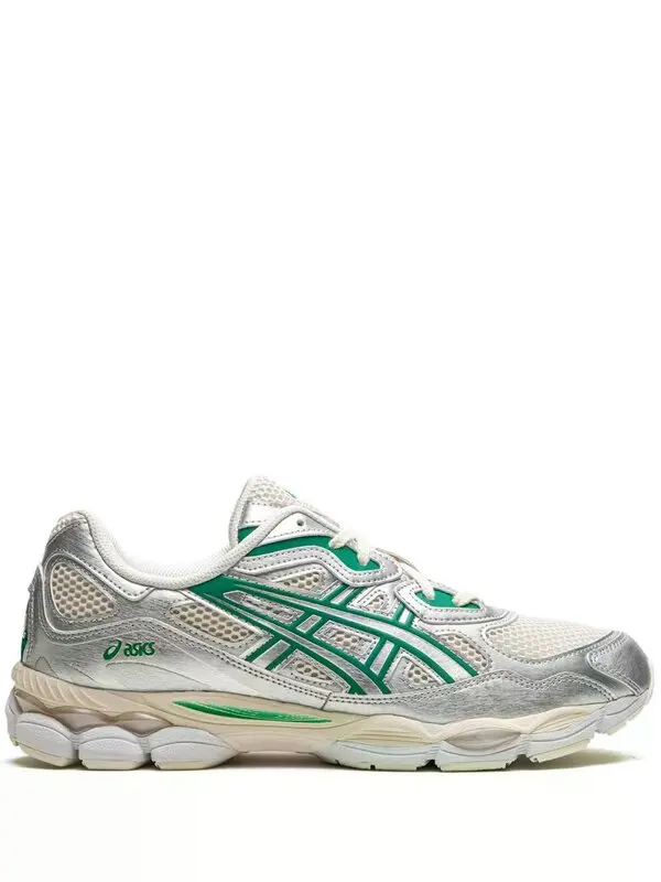Asics Gel-nyc Cream Kale Sneakers - Silver