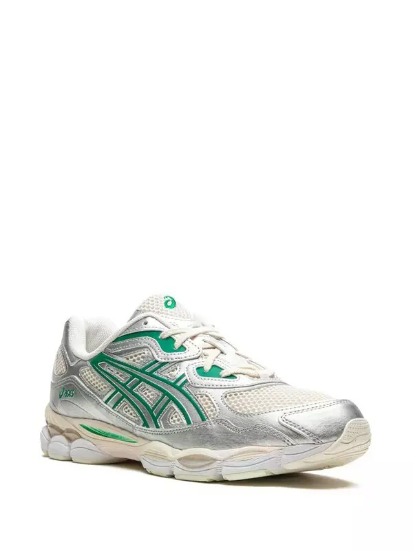 Asics Gel-nyc Cream Kale Sneakers - Silver