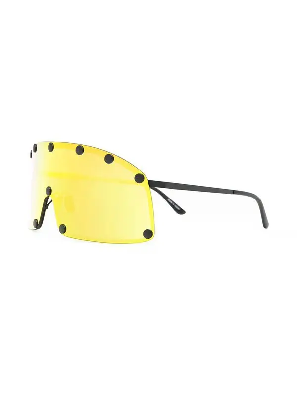 Rick Owens Shielding Tinted Sunglasses