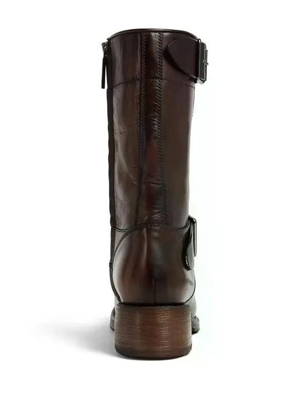 Dsquared2 Buckled Biker Boots