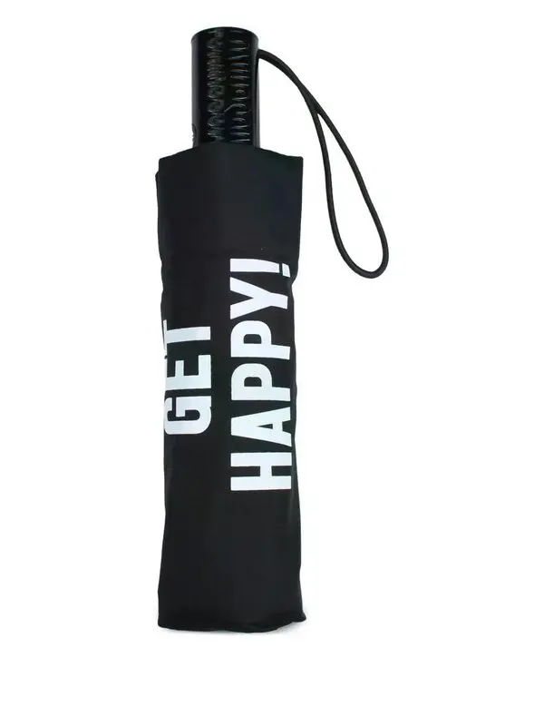 Moschino Slogan-print Compact Umbrella