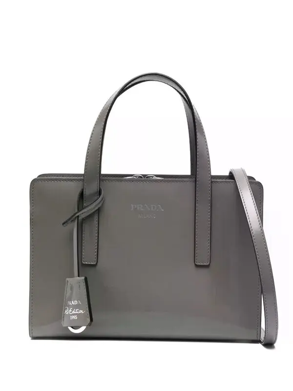 Prada Re-edition 1995 Tote Bag - Grey