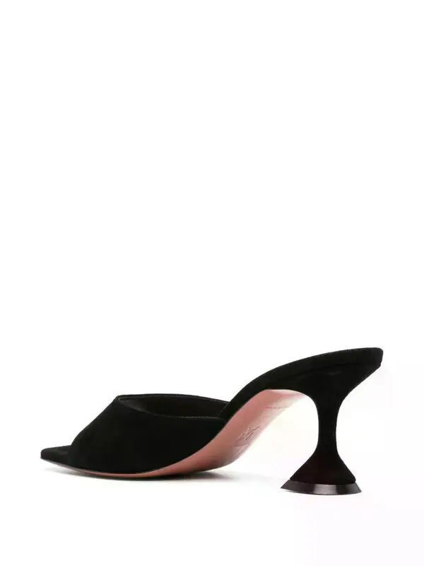 Amina Muaddi Lupita Suede Sandals