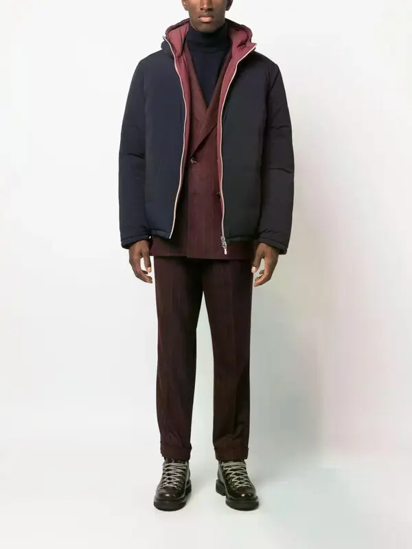 Brunello Cucinelli Reversible Padded Zipped Jacket