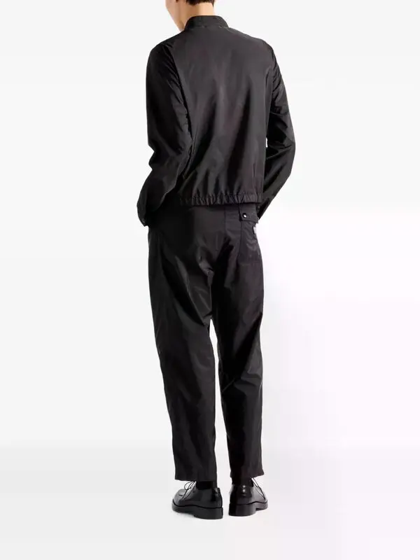 Prada Triangle-logo Jacket - Black