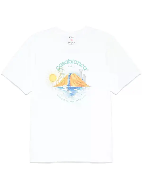 Casablanca Oasis T-shirt - White