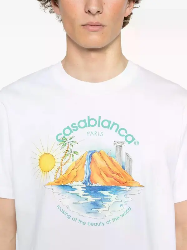 Casablanca Oasis T-shirt - White