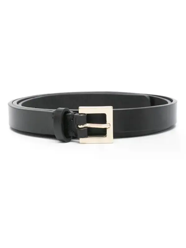 Fabiana Filippi Leather Belt - Black