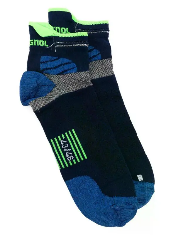 Rossignol Jacquard Logo Motif Socks - Blue