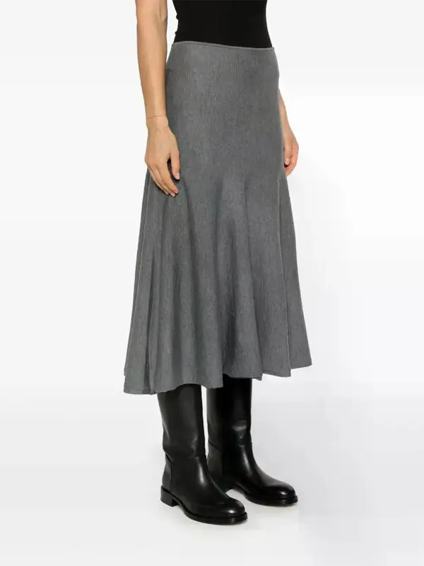 Khaite Mayu Midi Skirt