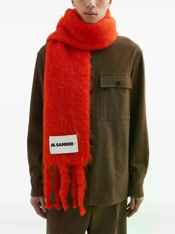 JIL SANDER Mohair-blend Scarf