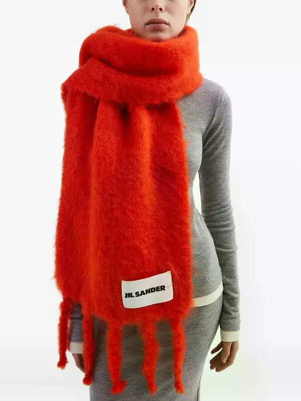JIL SANDER Mohair-blend Scarf