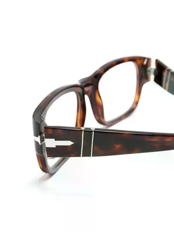 Persol Rectangle-frame Glasses - Brown