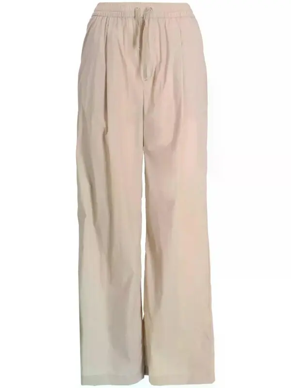 Herno Wide-leg Trousers - Neutrals