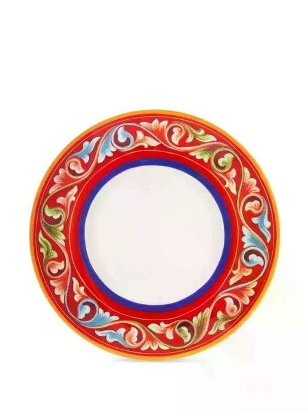 Dolce & Gabbana Geometric-pattern Porcelain Tea-set